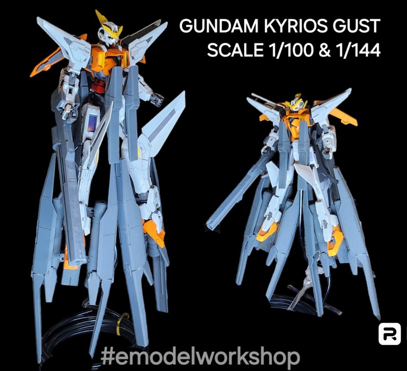Gundam Kyrios GUST Conversion Kit 1/144 Scale - 3D Print Files - Etsy