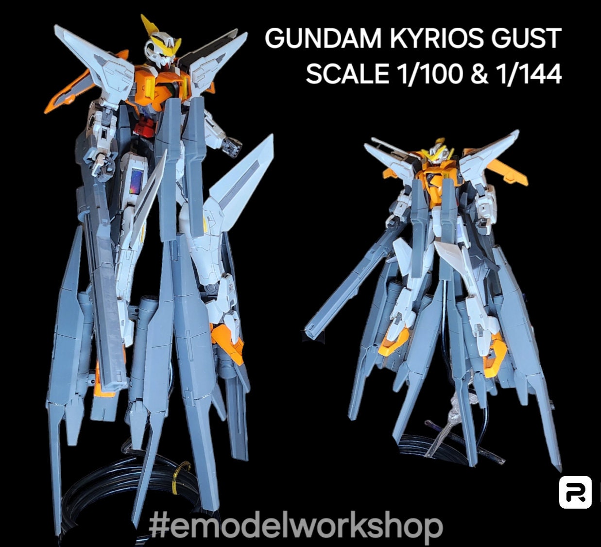 Gundam Kyrios GUST Conversion Kit 1/100 Scale - 3D Print Files - Etsy