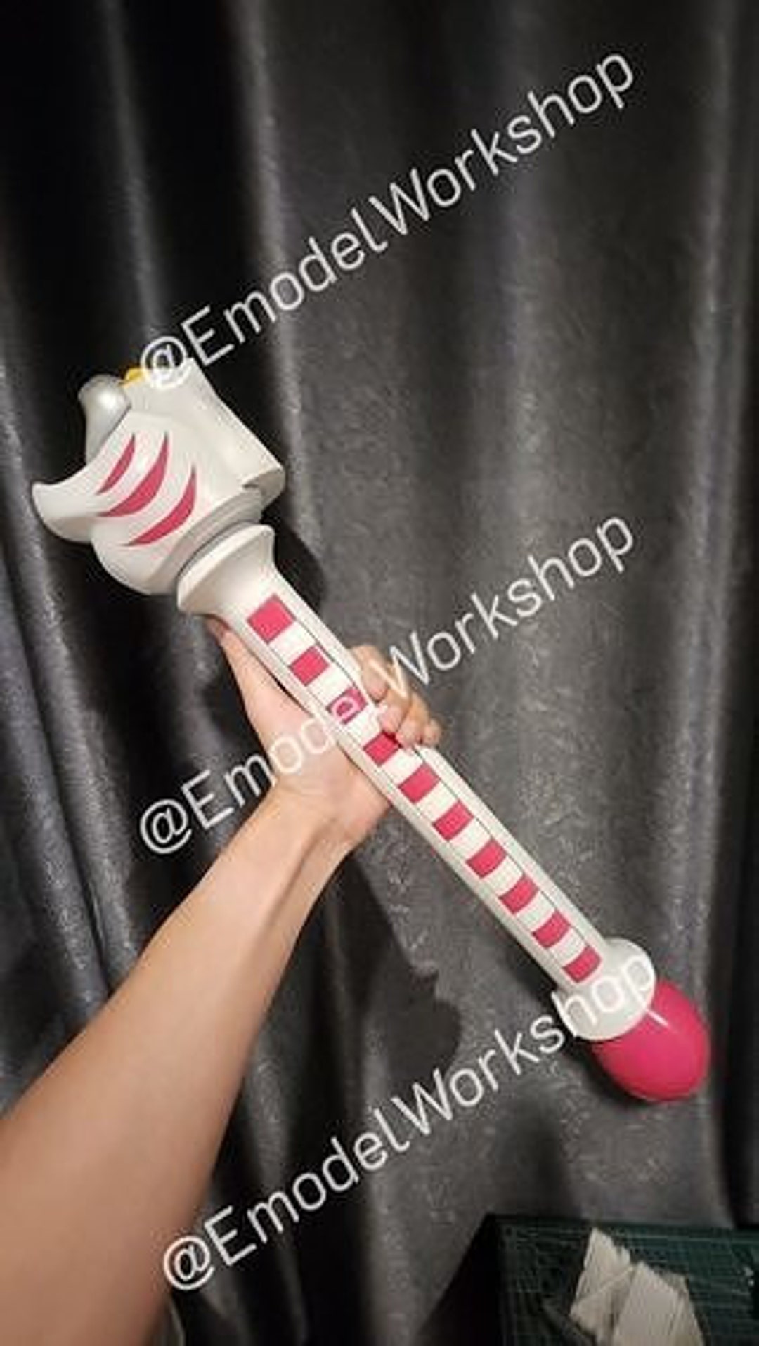 White Tiger Baton 3D Print for Cosplay - Etsy