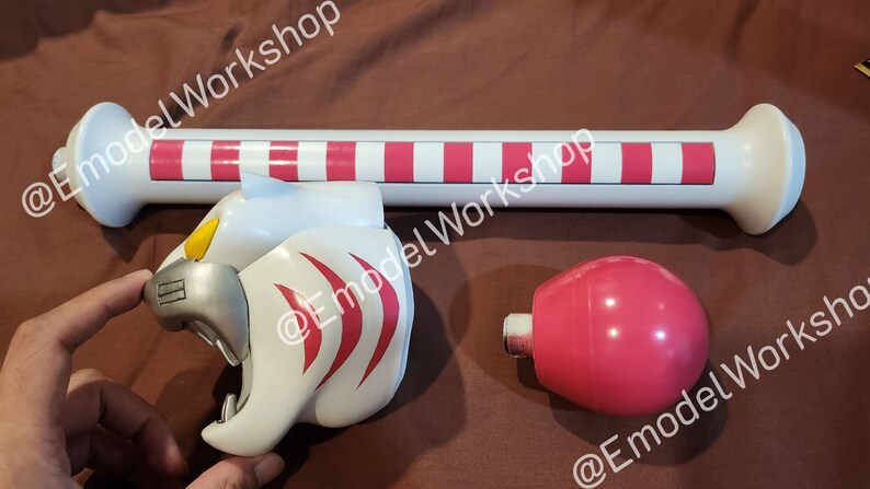 White Tiger Baton 3D Print for Cosplay - Etsy Australia