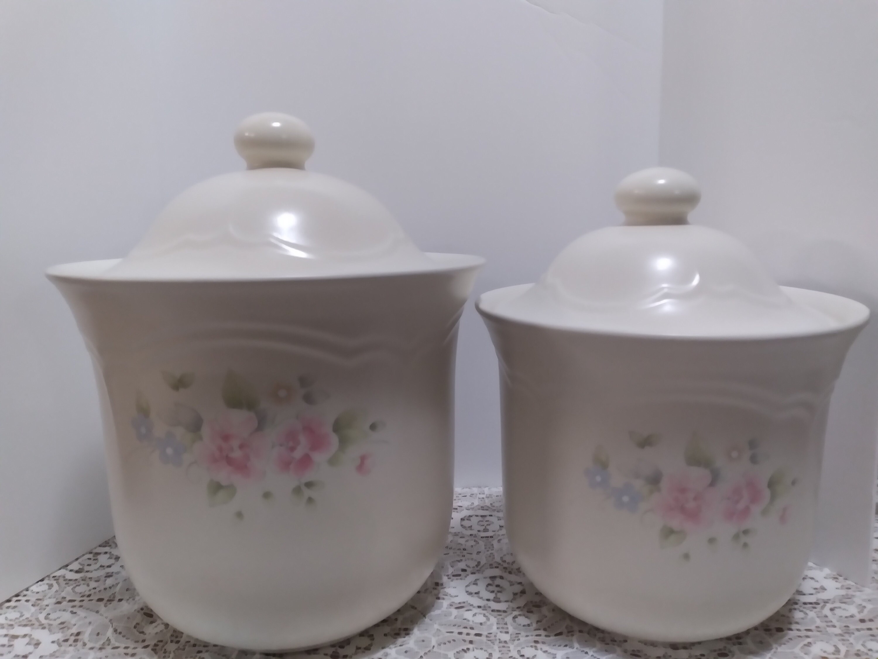 Vintage Tea Rose Stoneware Set by Pfaltzgraff - Etsy