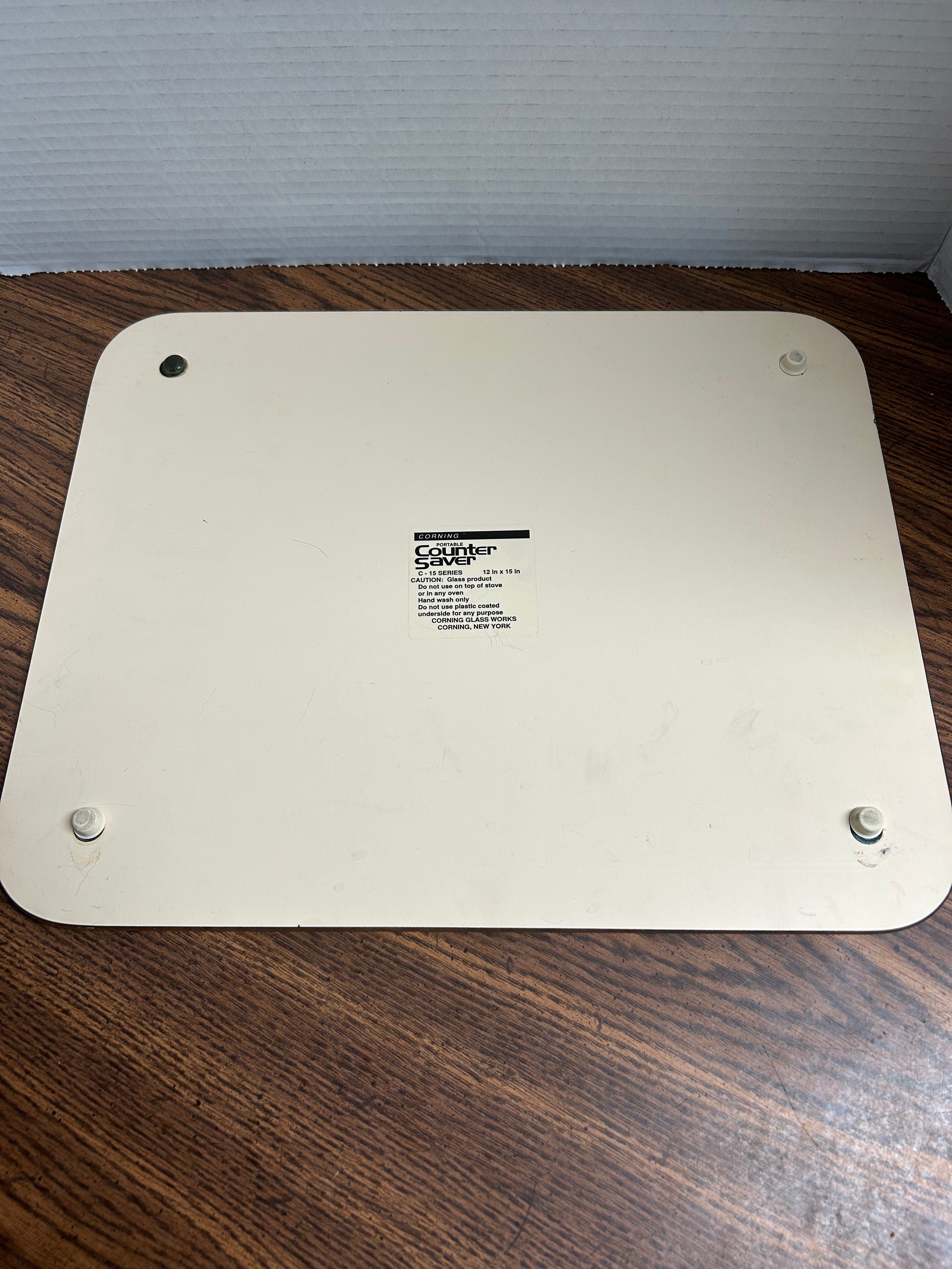 Symphony 15x12 Glass Counter Saver Cutting Board by Corning - Etsy