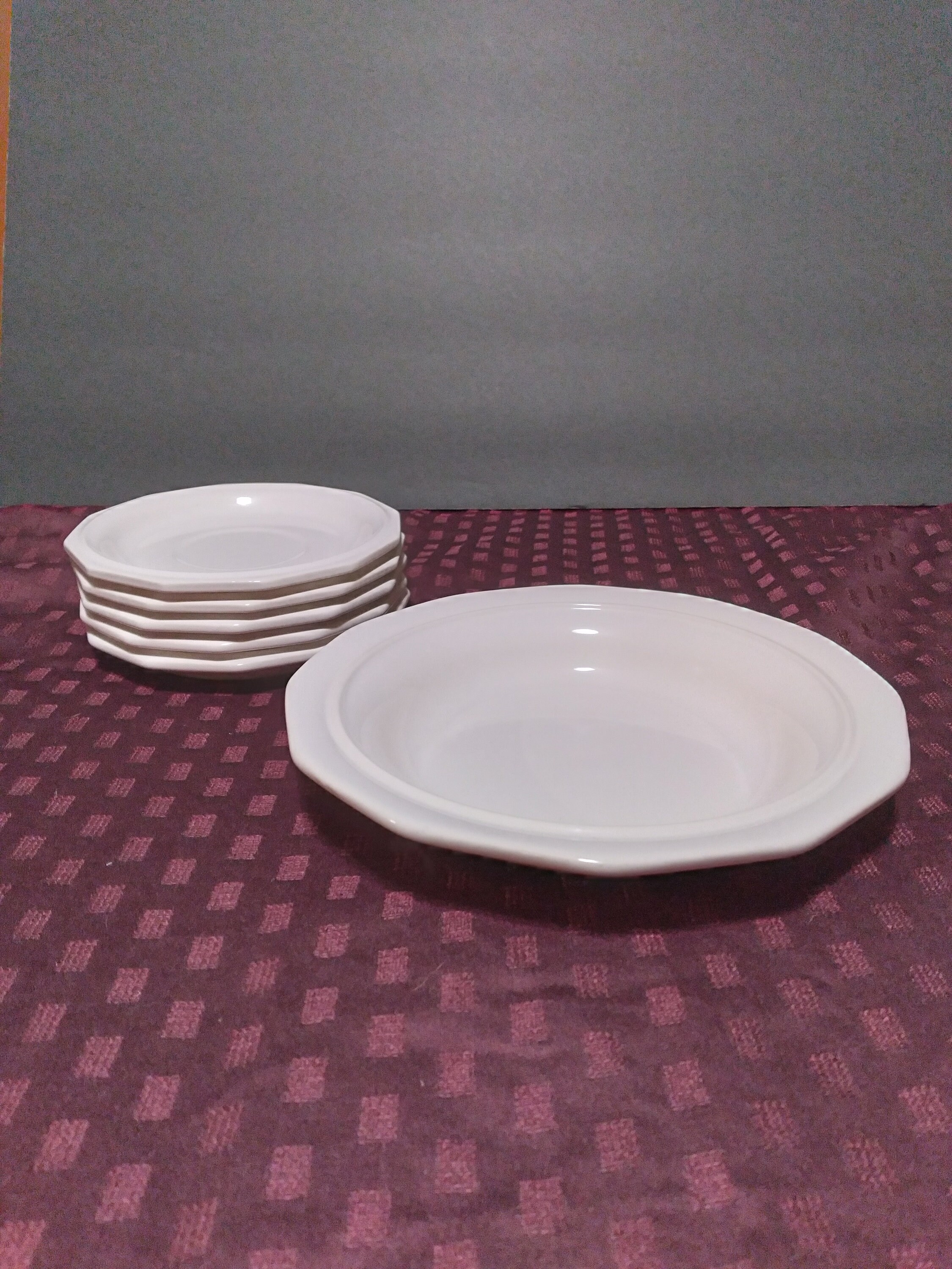 Vintage White Heritage by Pfaltzgraff - Etsy
