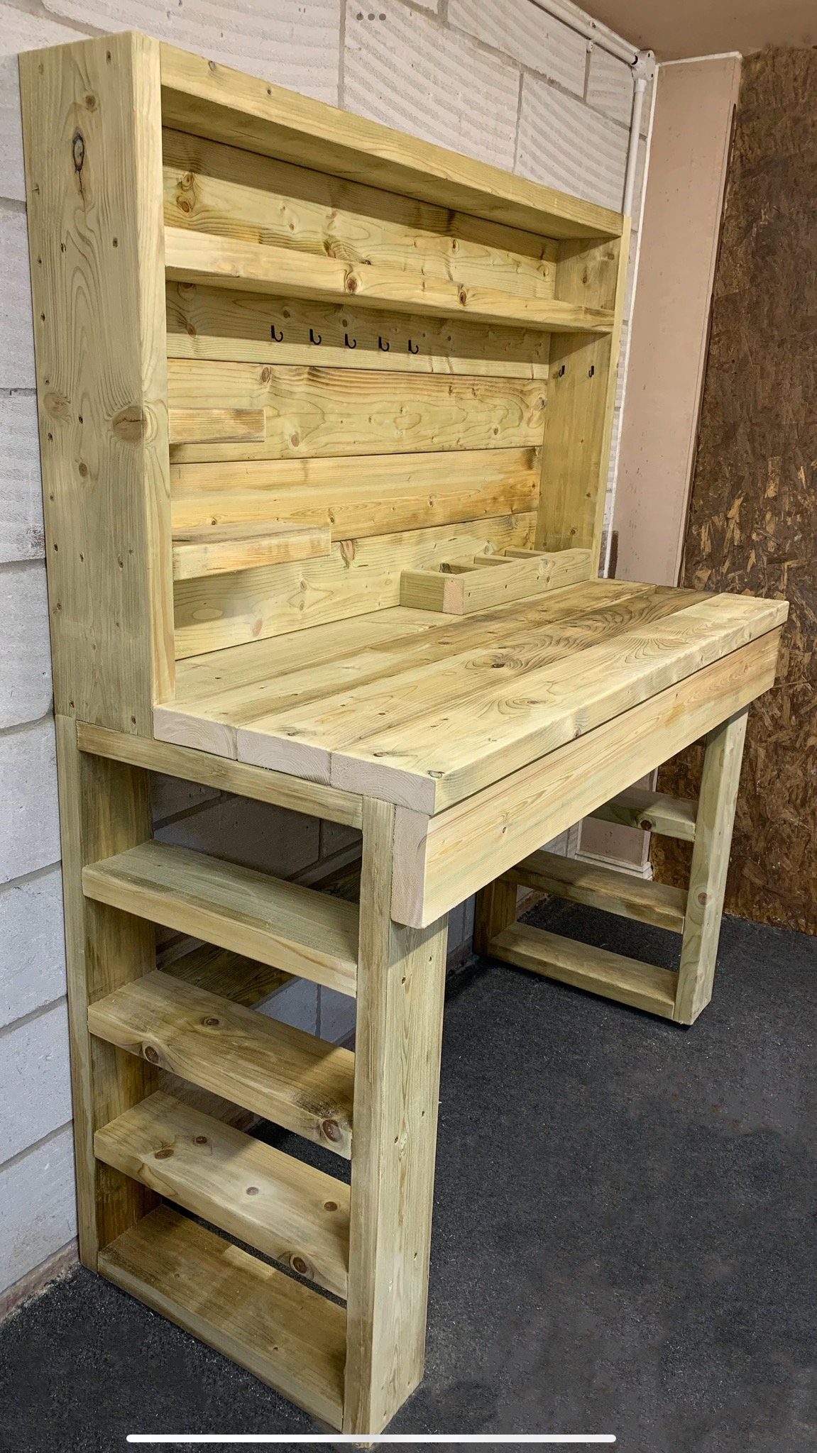 Workbench, Garden Bench Made Using Pressure Treated Timber indoor ...