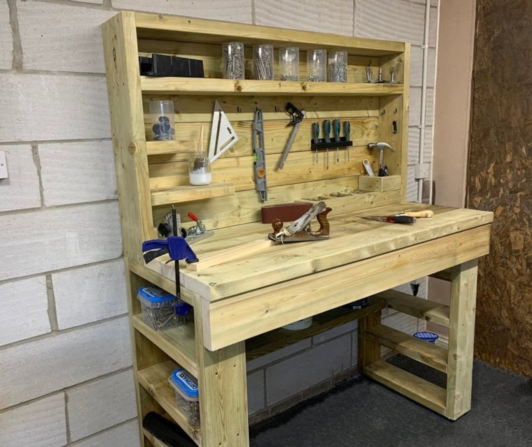Workbench, Garden Bench Made Using Pressure Treated Timber (indoor ...