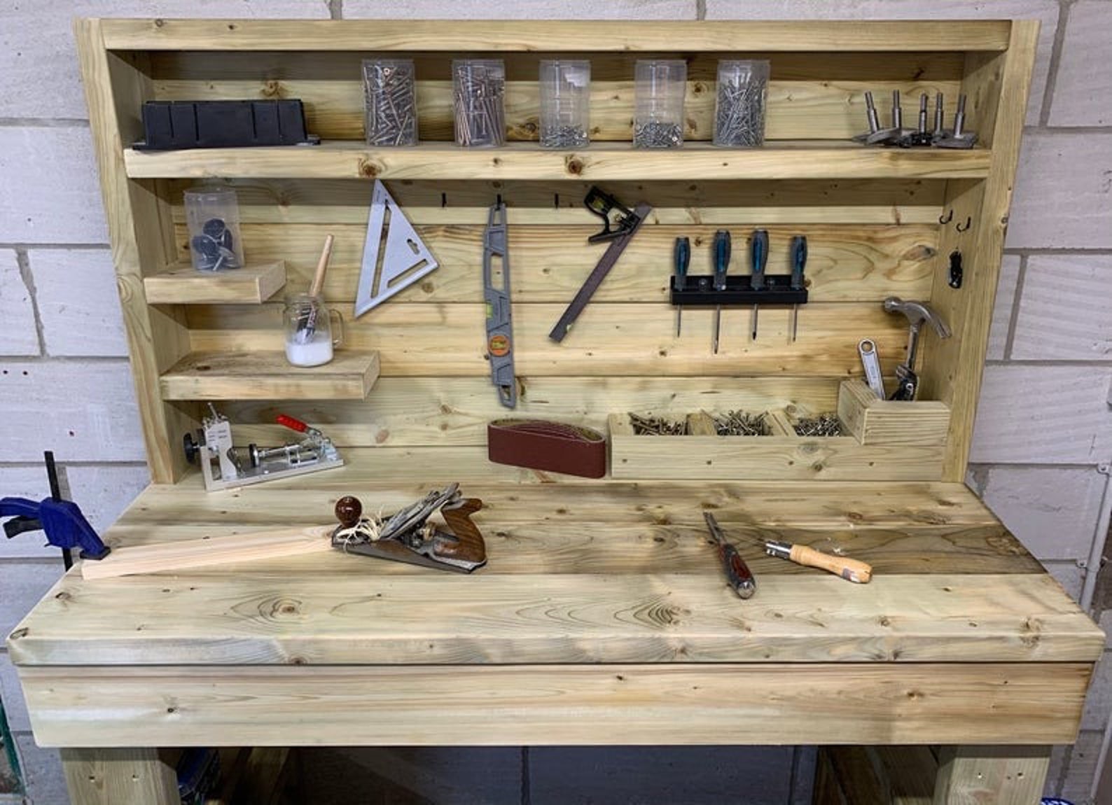 Workbench, Garden Bench Made Using Pressure Treated Timber indoor ...