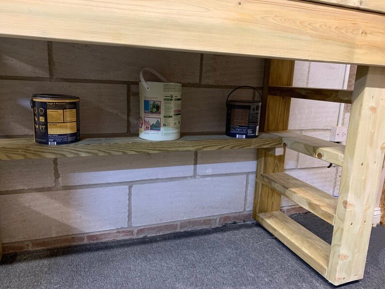 Workbench, Garden Bench Made Using Pressure Treated Timber indoor ...