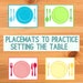 Pretend/dramatic Play Restaurant Set for Kids - Bilingual (english ...