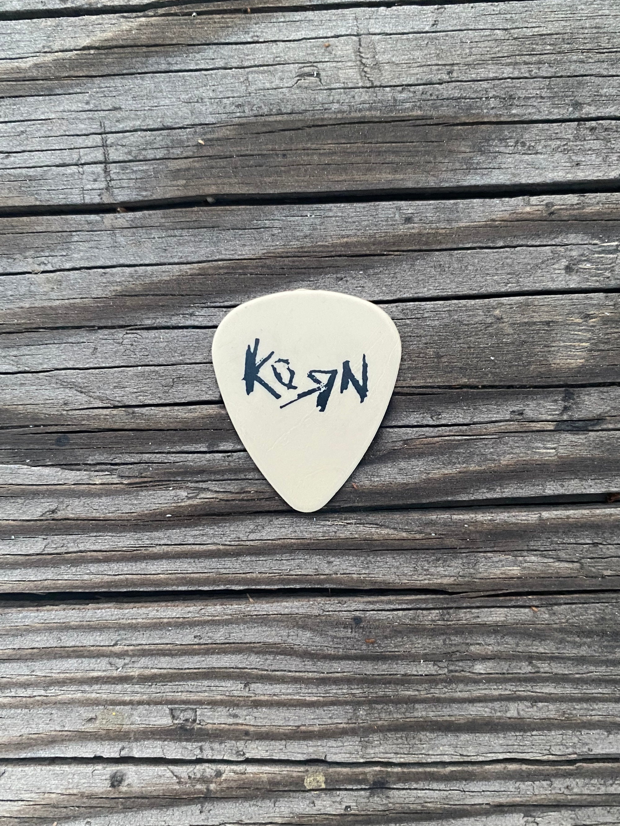 Korn LIVE GIG Stage Used Guitar Pick, Korn Collectible, Rock and Roll ...
