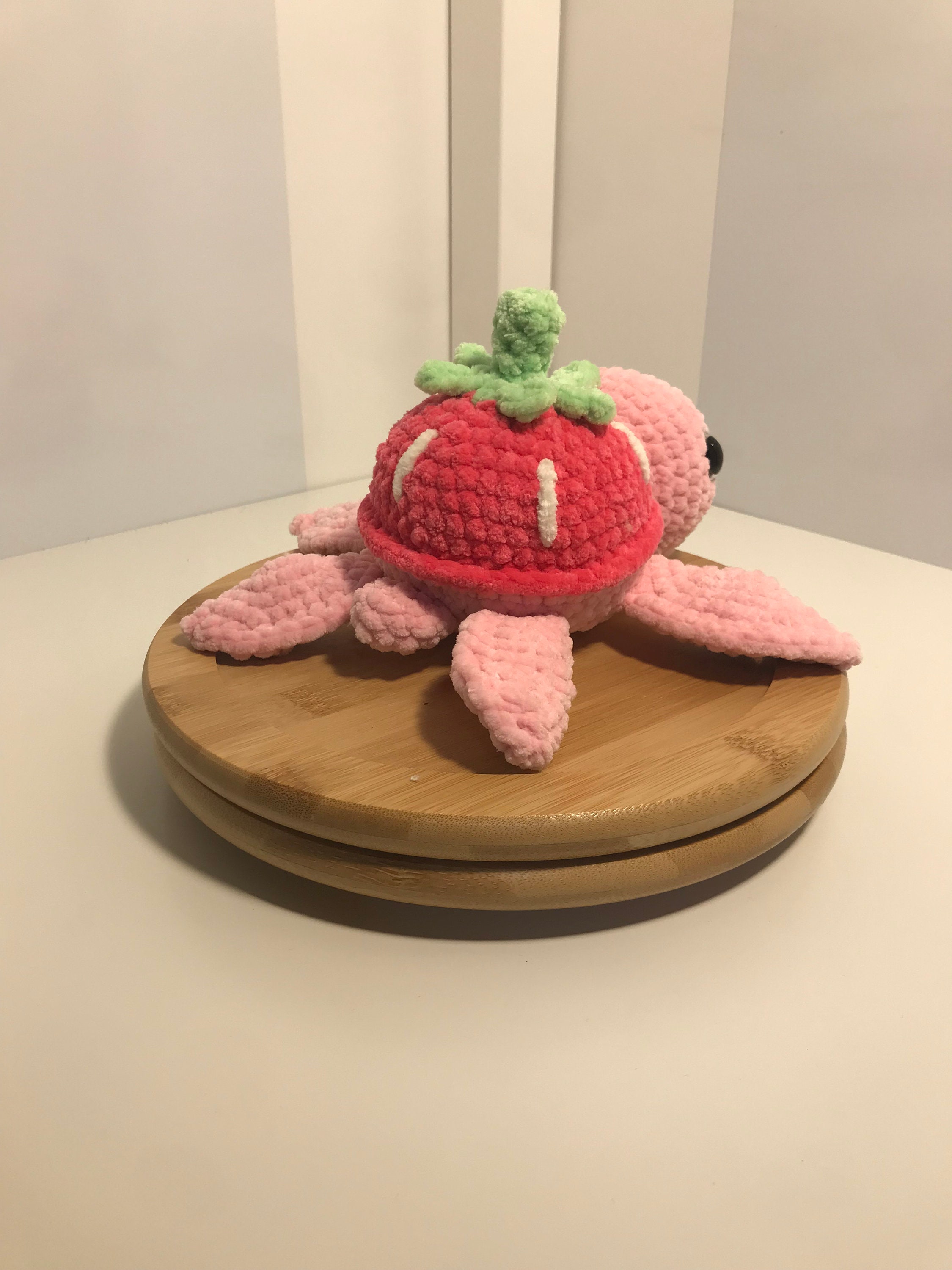 Large Strawberry Turtle CROCHET PATTERN - Etsy