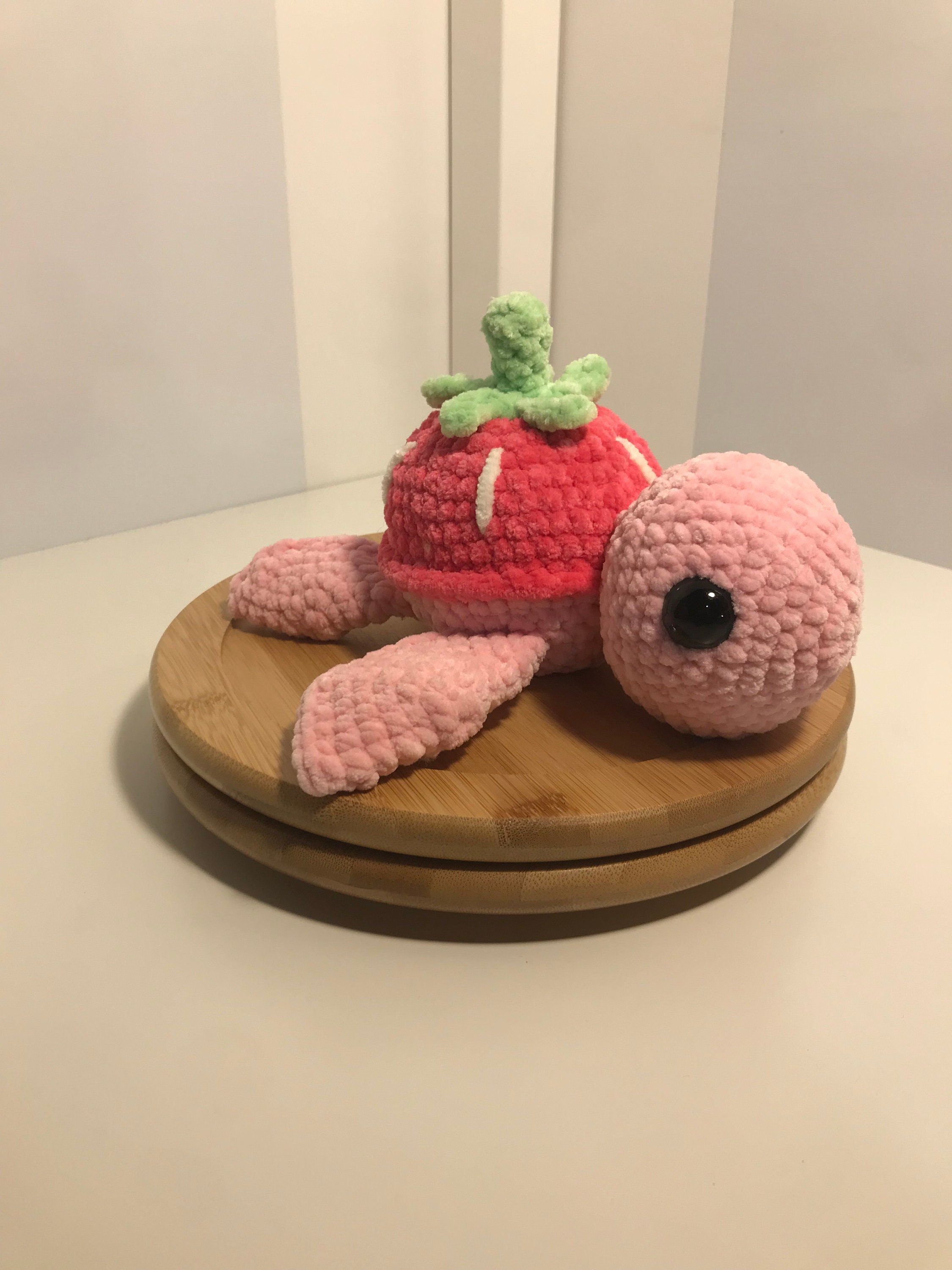 Large Strawberry Turtle CROCHET PATTERN - Etsy