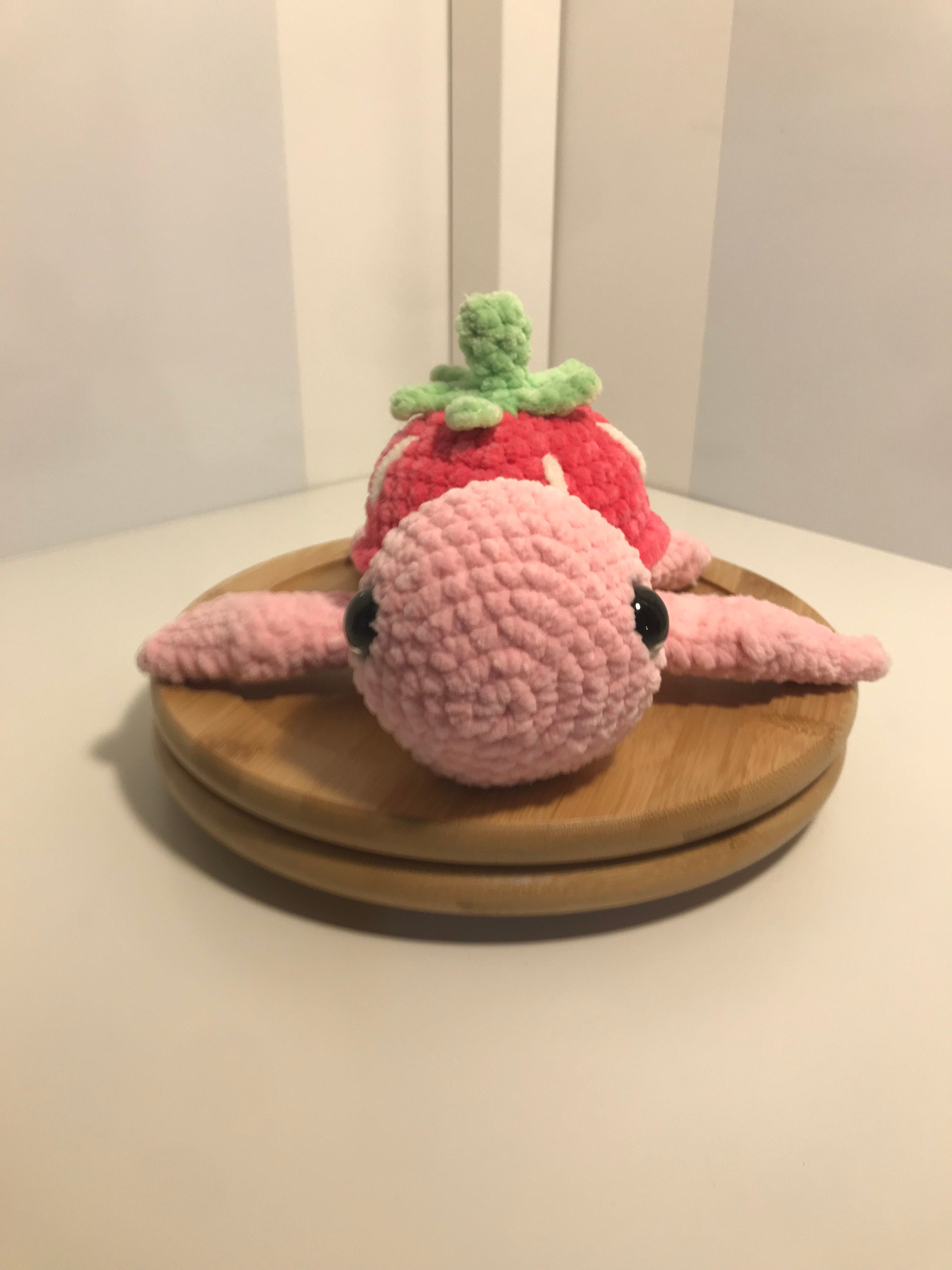 Large Strawberry Turtle CROCHET PATTERN - Etsy