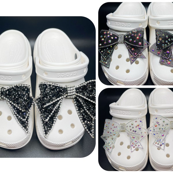 Rhinestone Crocs - Etsy