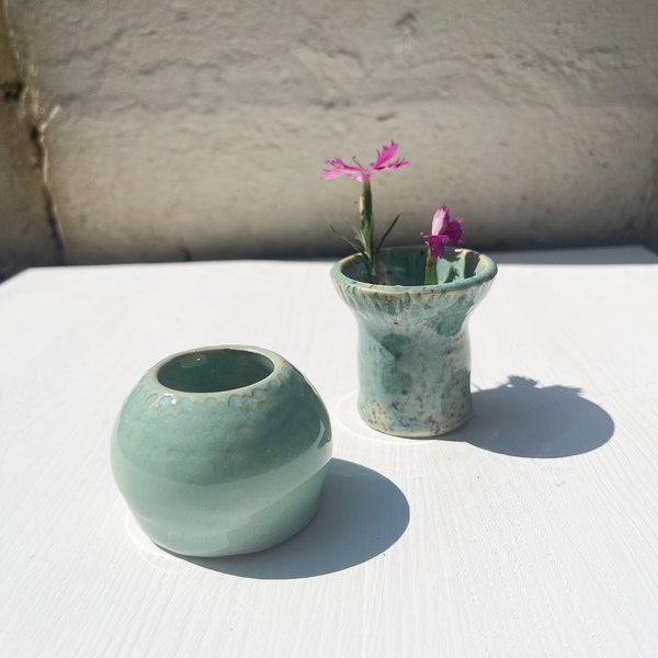 Green Ceramic Vase - Etsy