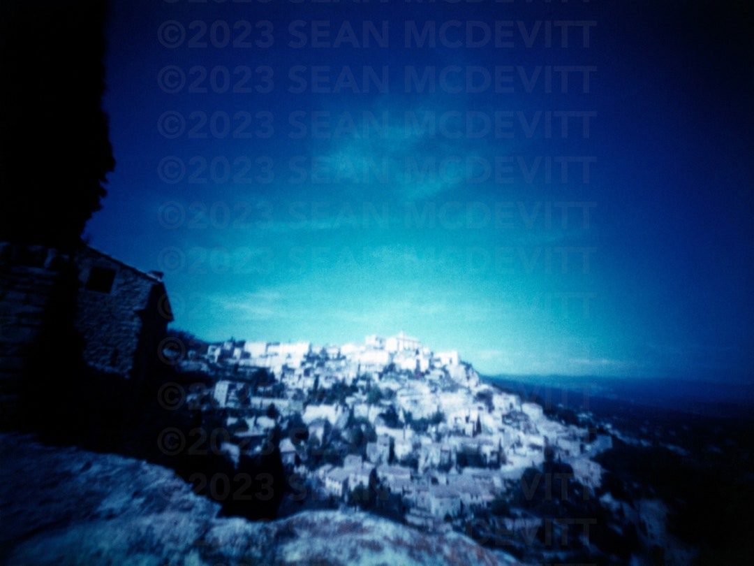 Gordes, France 2005 Pinhole Landscape Color Photography Fine Art ...
