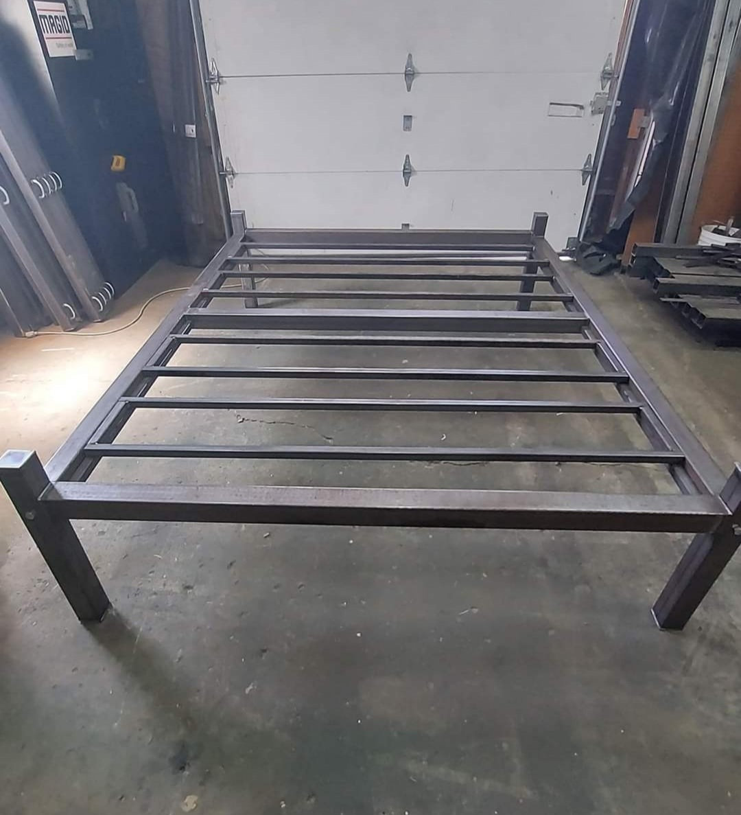 Heavy Duty Steel Platform Bed Frame/the Last Frame You Will Ever Have ...