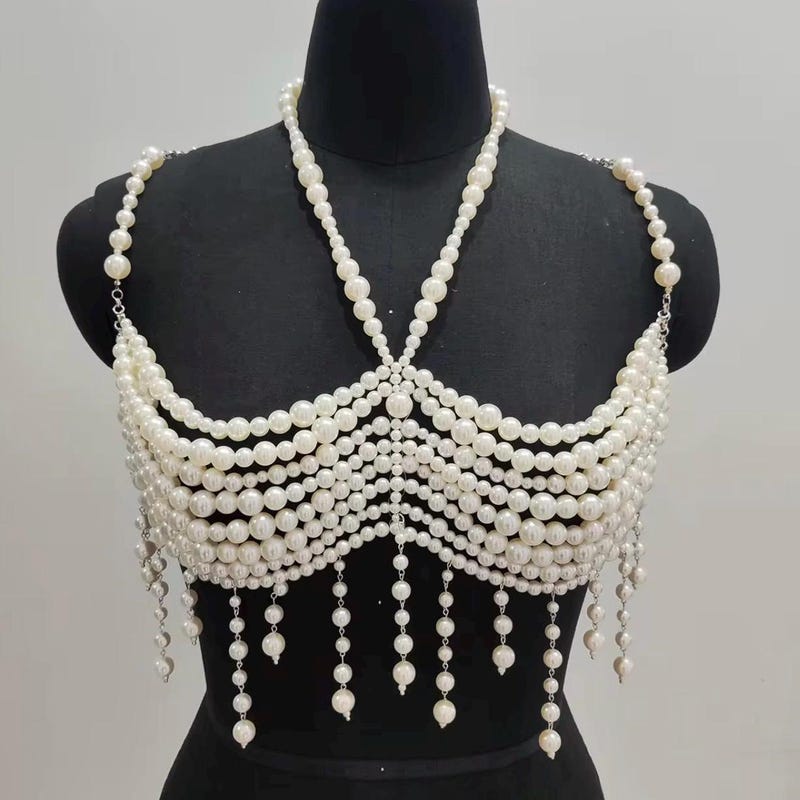 Beaded Bra - Etsy