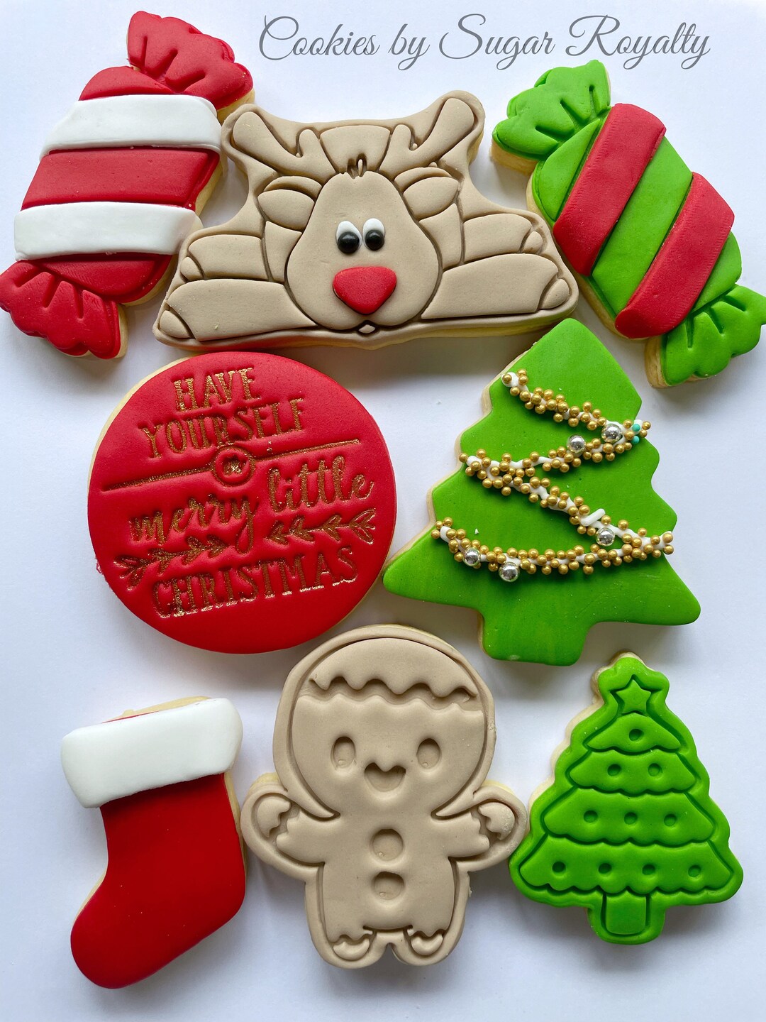 Classic Christmas Cookies - Etsy