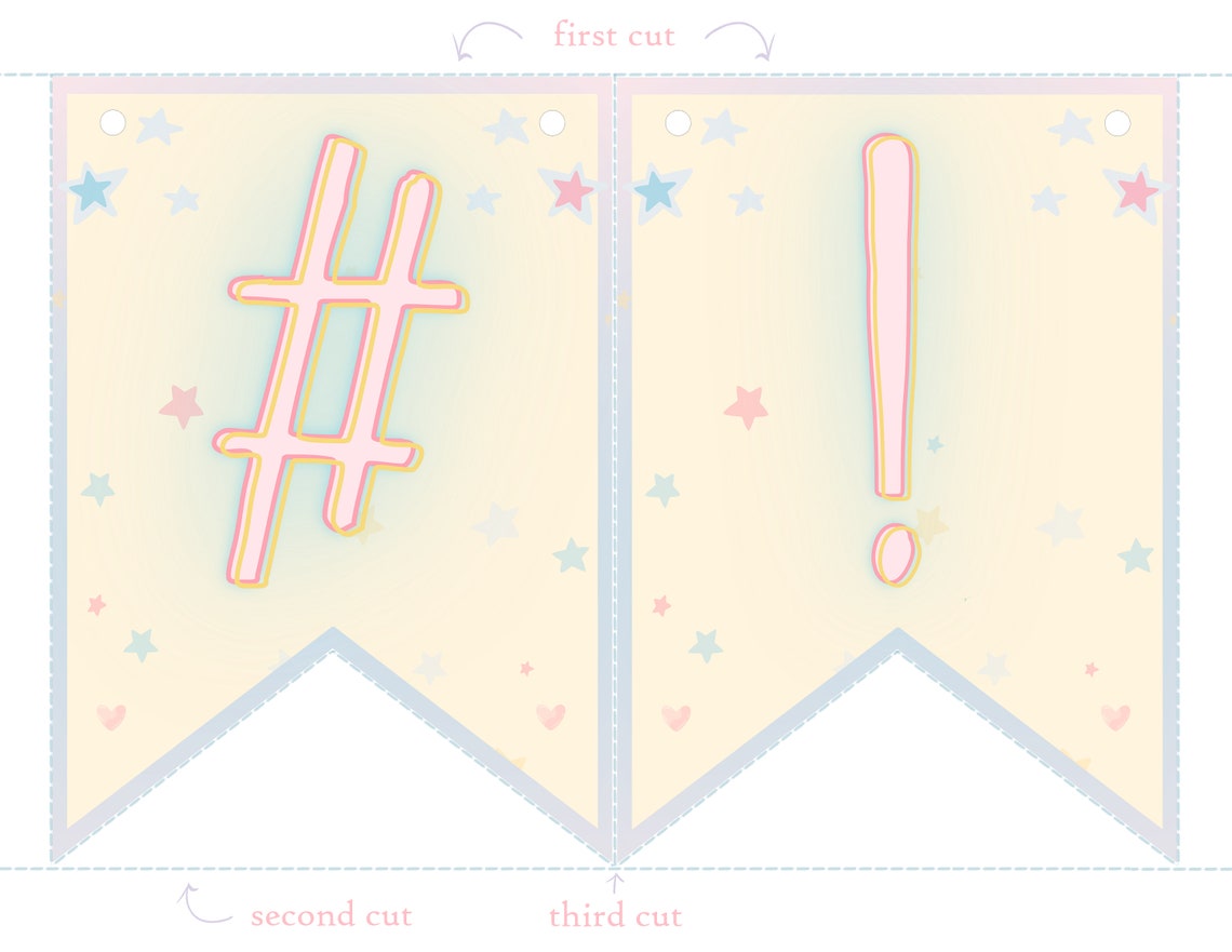 Castle in the Sky Printable Banner, DIY Princess Banner, Printable ...