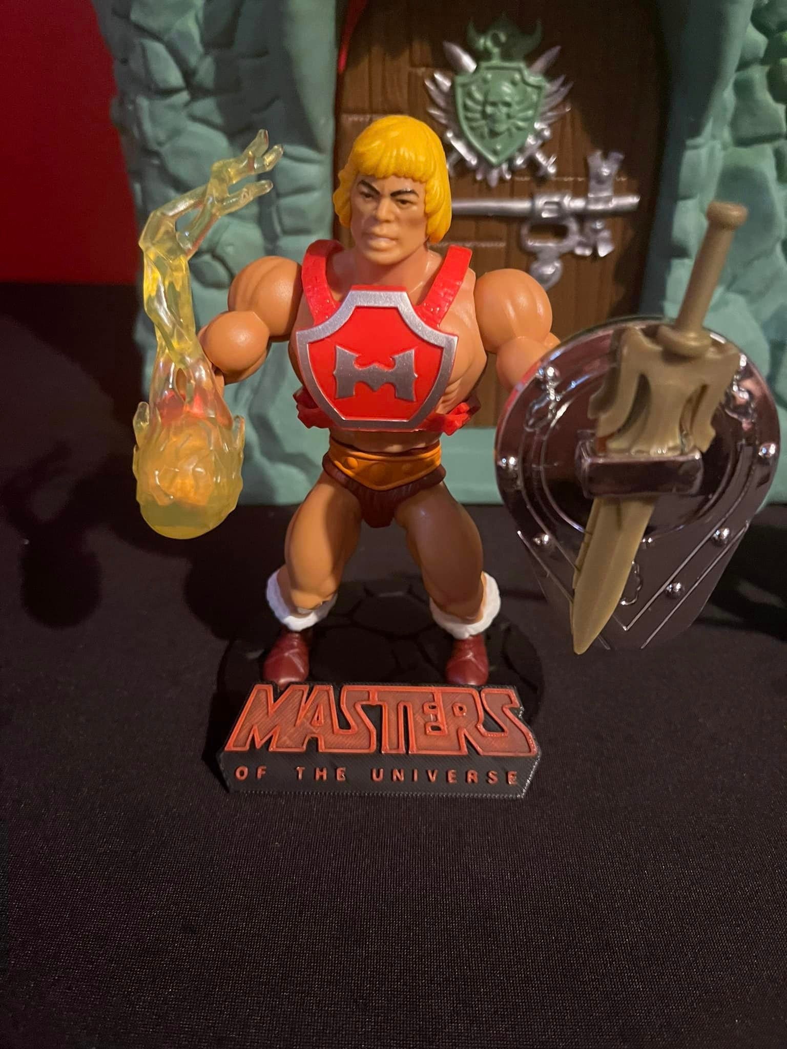 MOTU Masters of the Universe Custom Display Stand 6 Different Colors - Etsy