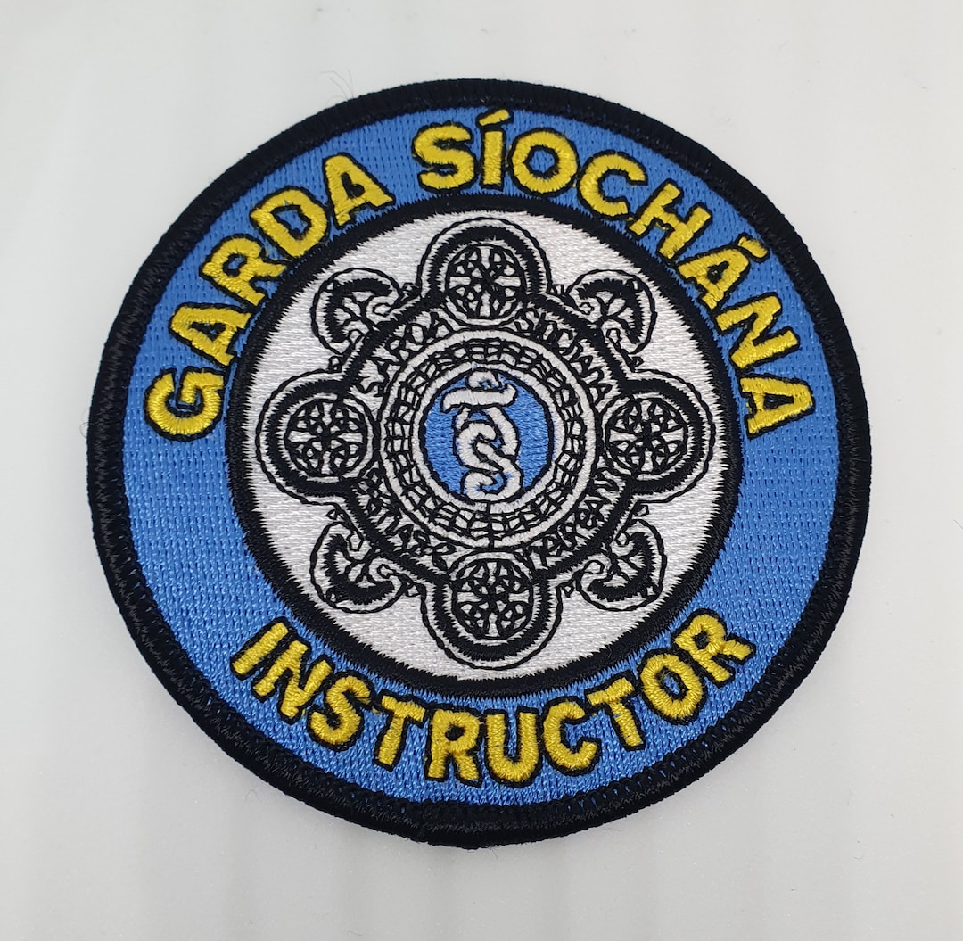 Garda Siochana Instructor Badge - Etsy