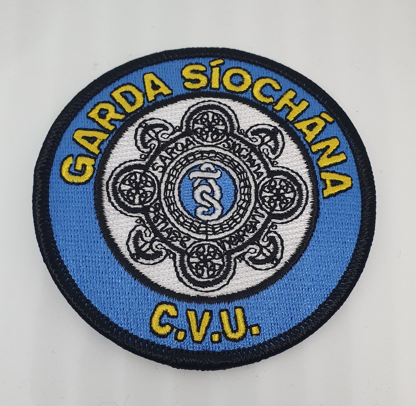 Garda Siochana Cloth Badge CVU (commercial Vehicle Unit) - Etsy