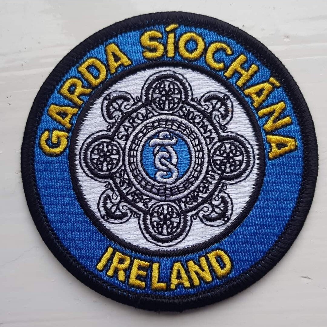 Garda Siochana Cloth Badge - Etsy