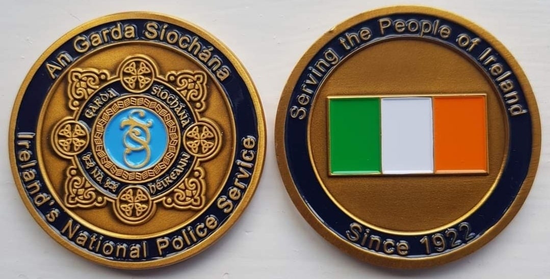 Garda Siochana Challenge Coin - Etsy