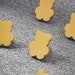 Solid Brass Bear Knobs Unique Drawer Knobs Handles Gold Animal Cabinet ...