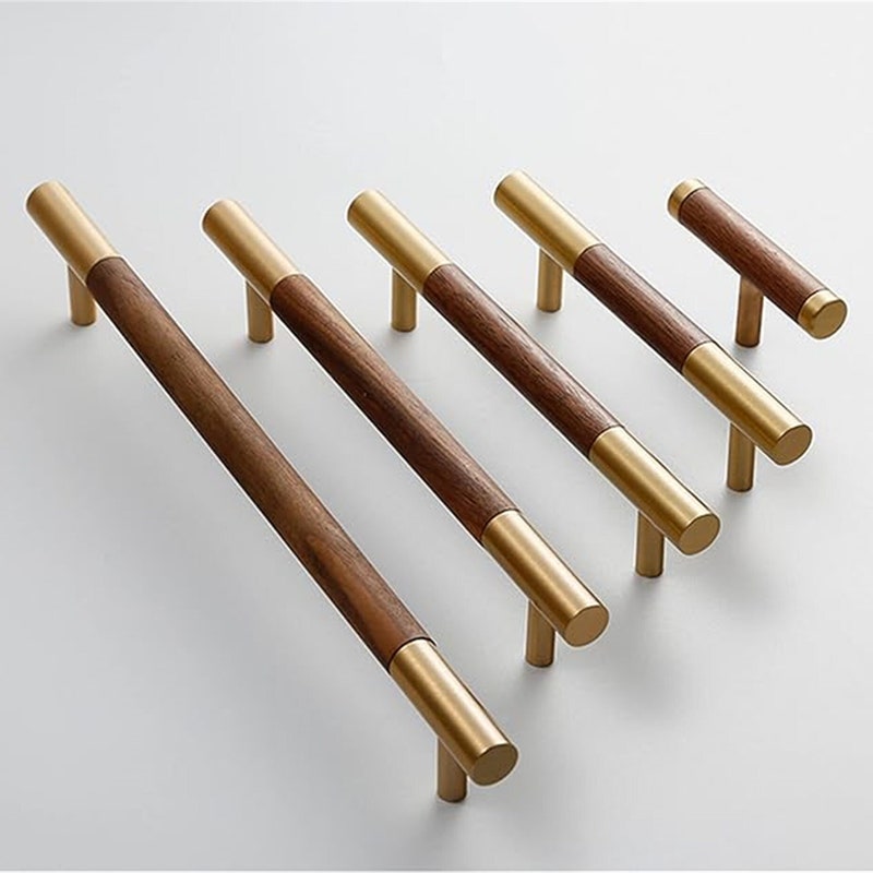 Wood Cabinet Pulls - Etsy