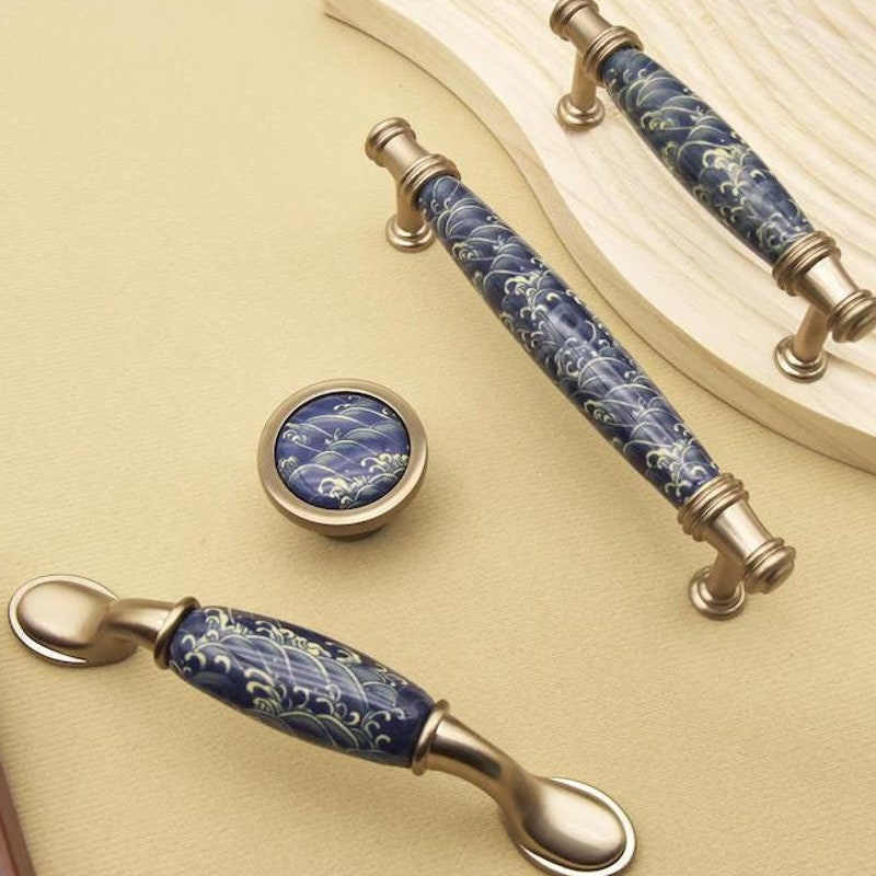 Gold Kitchen Handles - Etsy