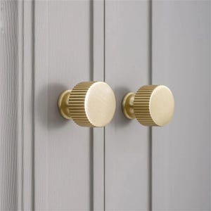 Solid Brass Cabinet Door Knob Pull Drawer Knob With Back Plate Drawer Knob Pull Cupboard Pull ...