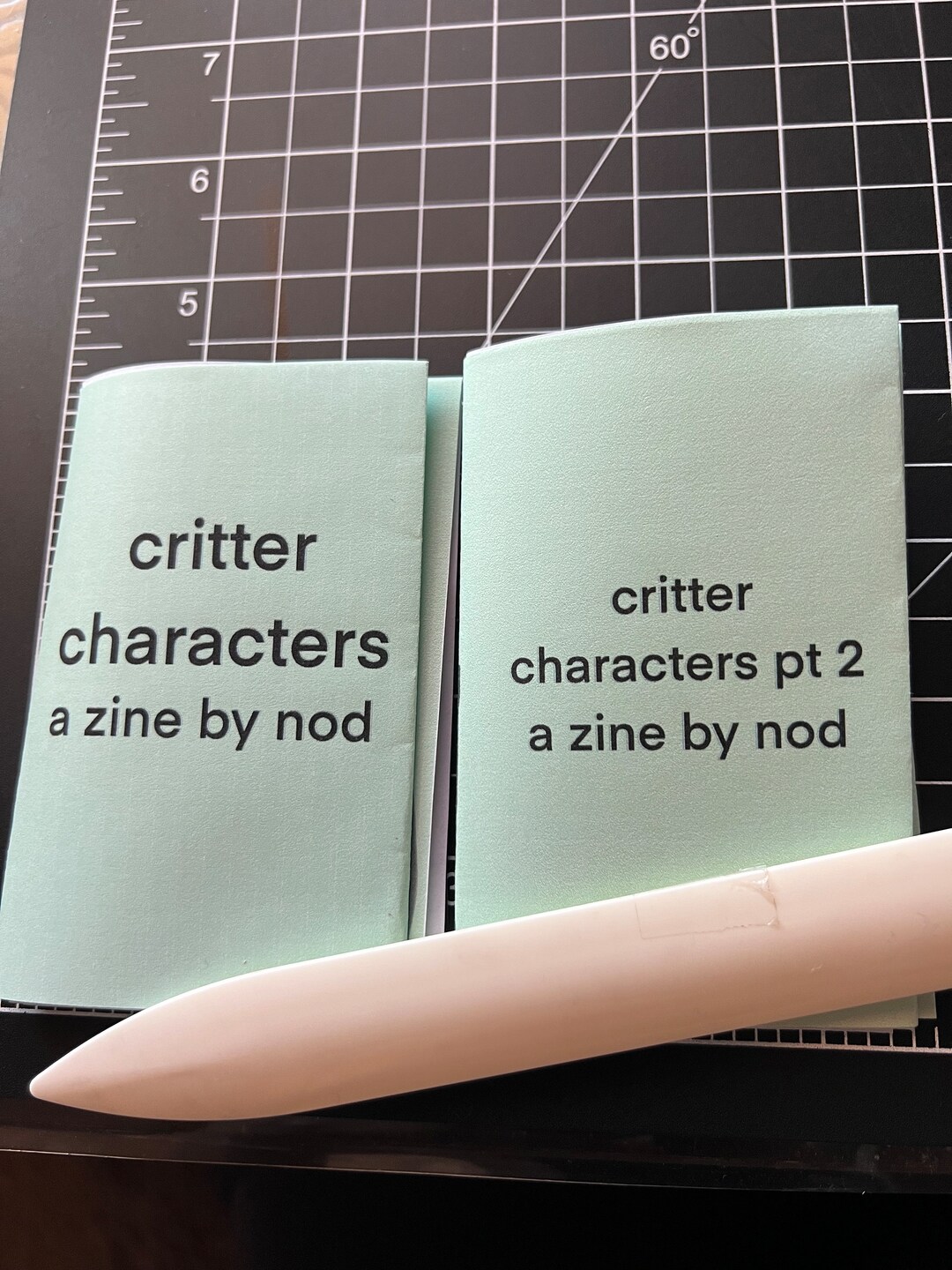 Critter Characters Critter Doodles Zine part One and Part - Etsy