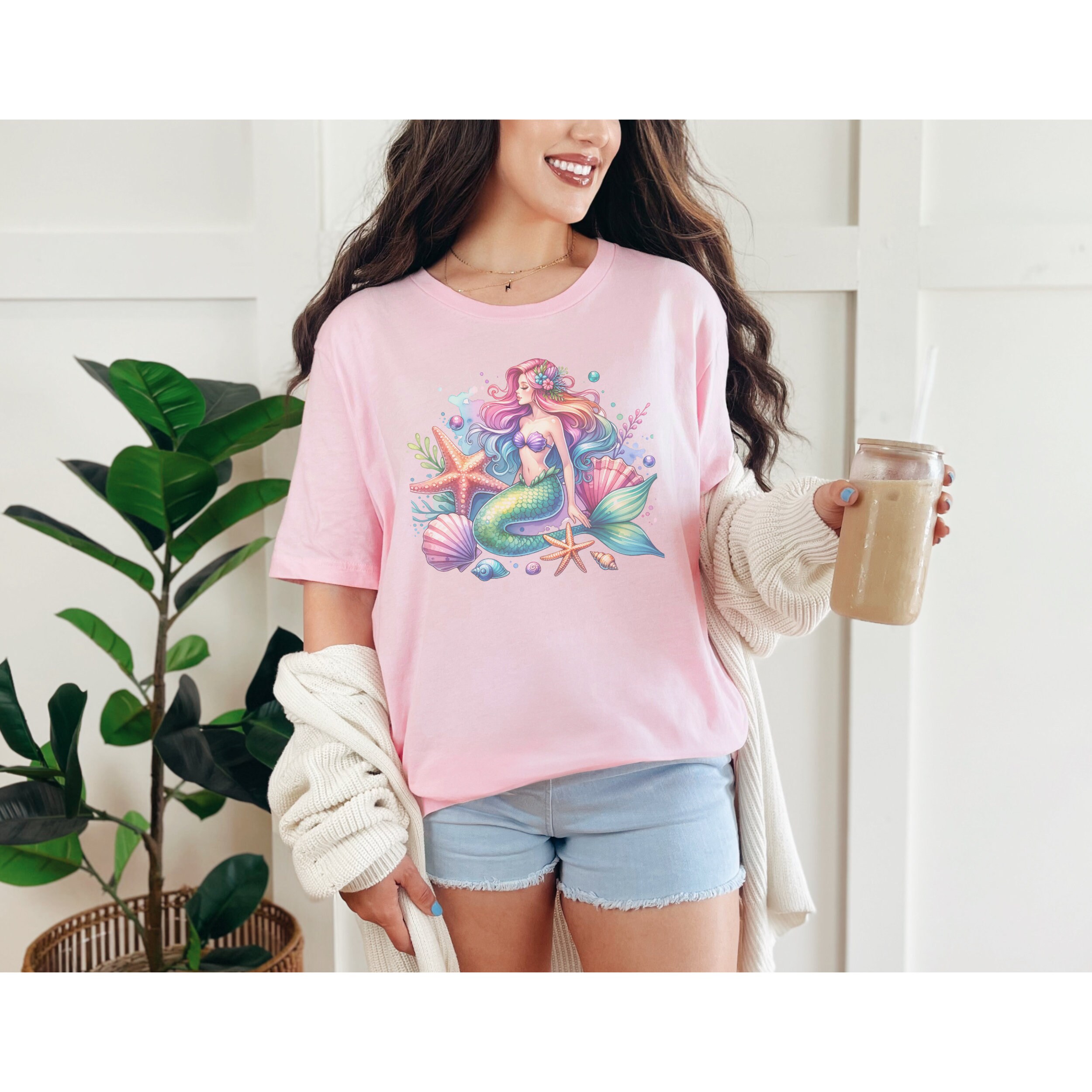 Ocean Inspired Style, Mermaidcore, Shirts That Go Hard, Baby Tee Y2k ...