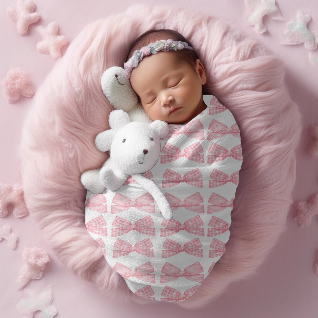 Whimsical Coquette Room Bundle: Decor, Nursery Essentials, Baby Swaddle ...