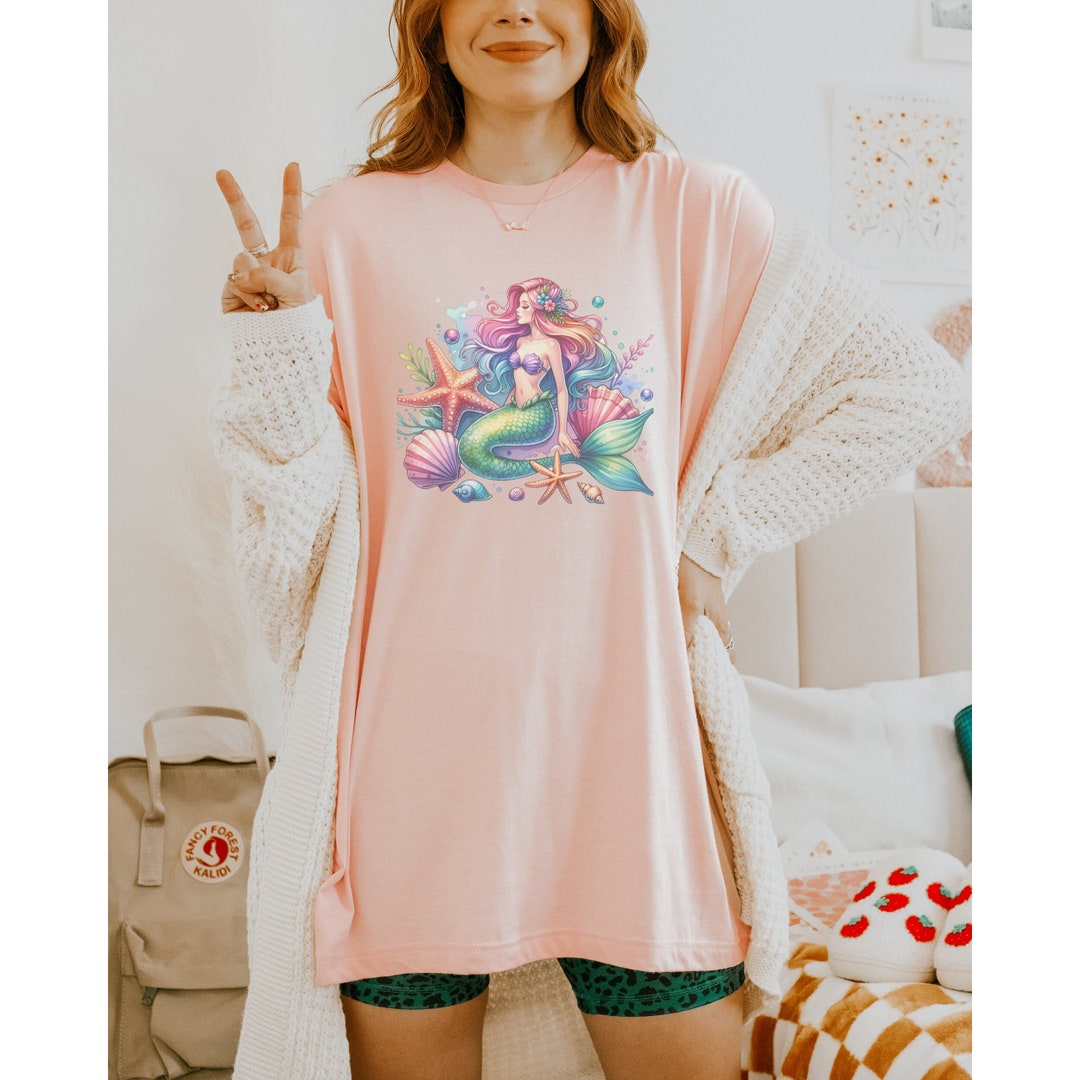 Ocean Inspired Style, Mermaidcore, Shirts That Go Hard, Baby Tee Y2k ...