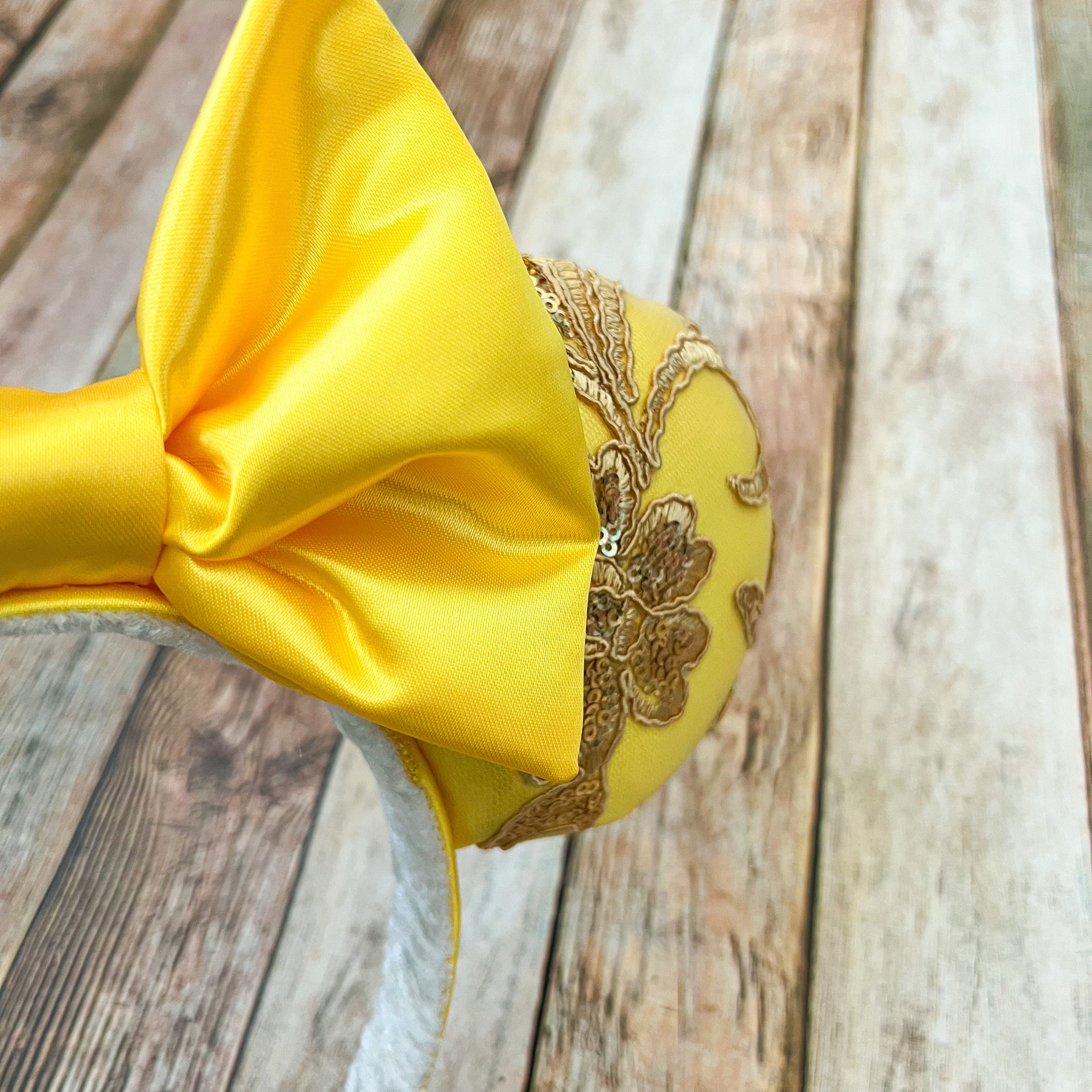 Be Our Guest - Belle Mouse Ears - Etsy