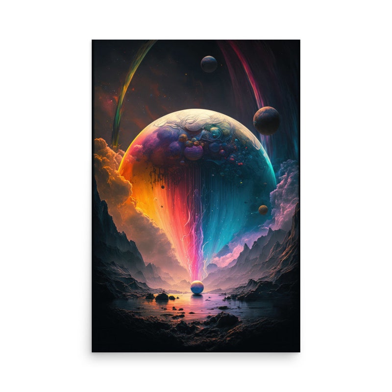 Planet Poster - Etsy