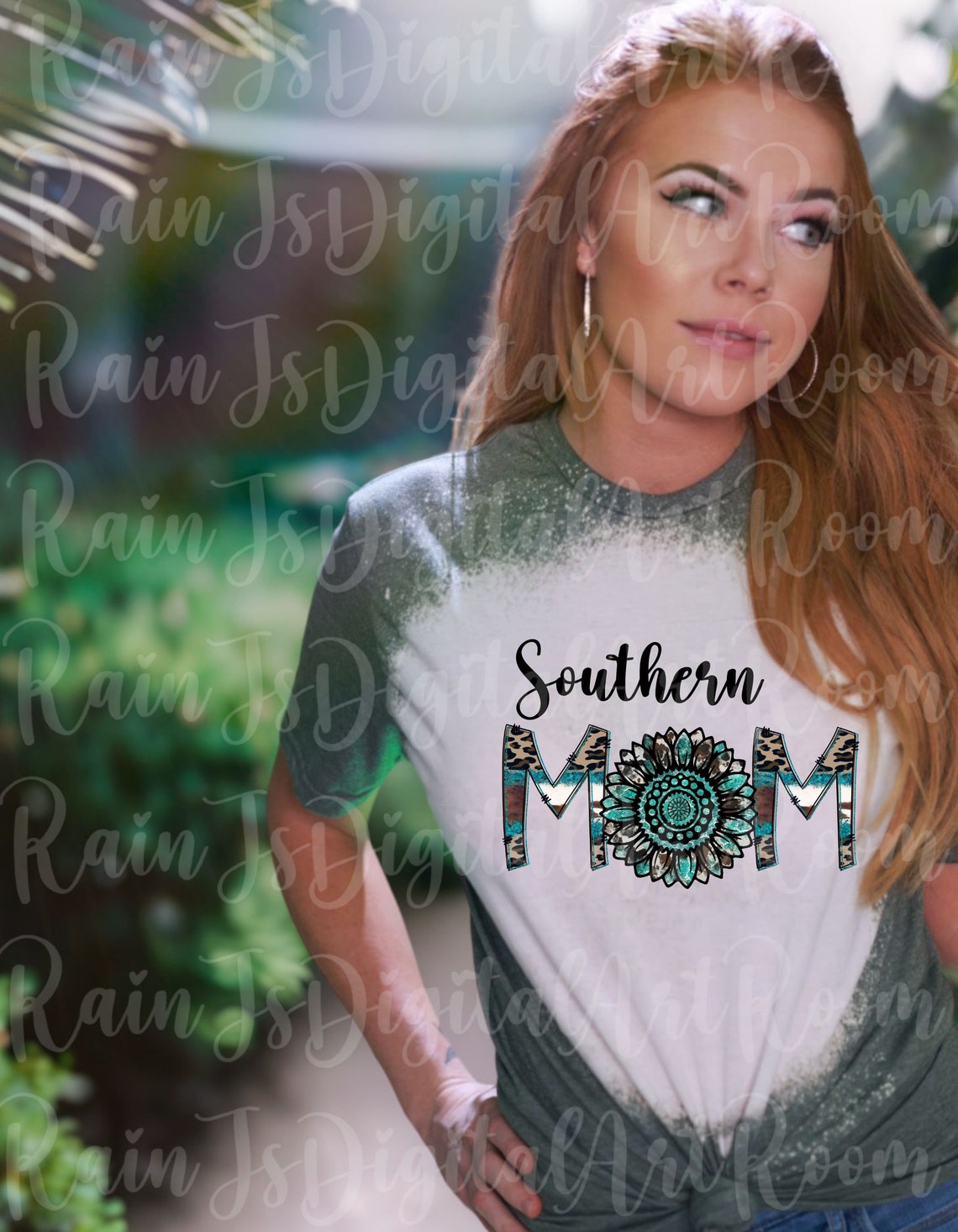 Southern Mom, Digital Sublimation Design, for Her, Gift, T-shirt Design ...