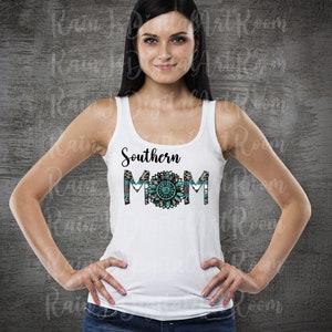 Southern Mom, Digital Sublimation Design, for Her, Gift, T-shirt Design ...
