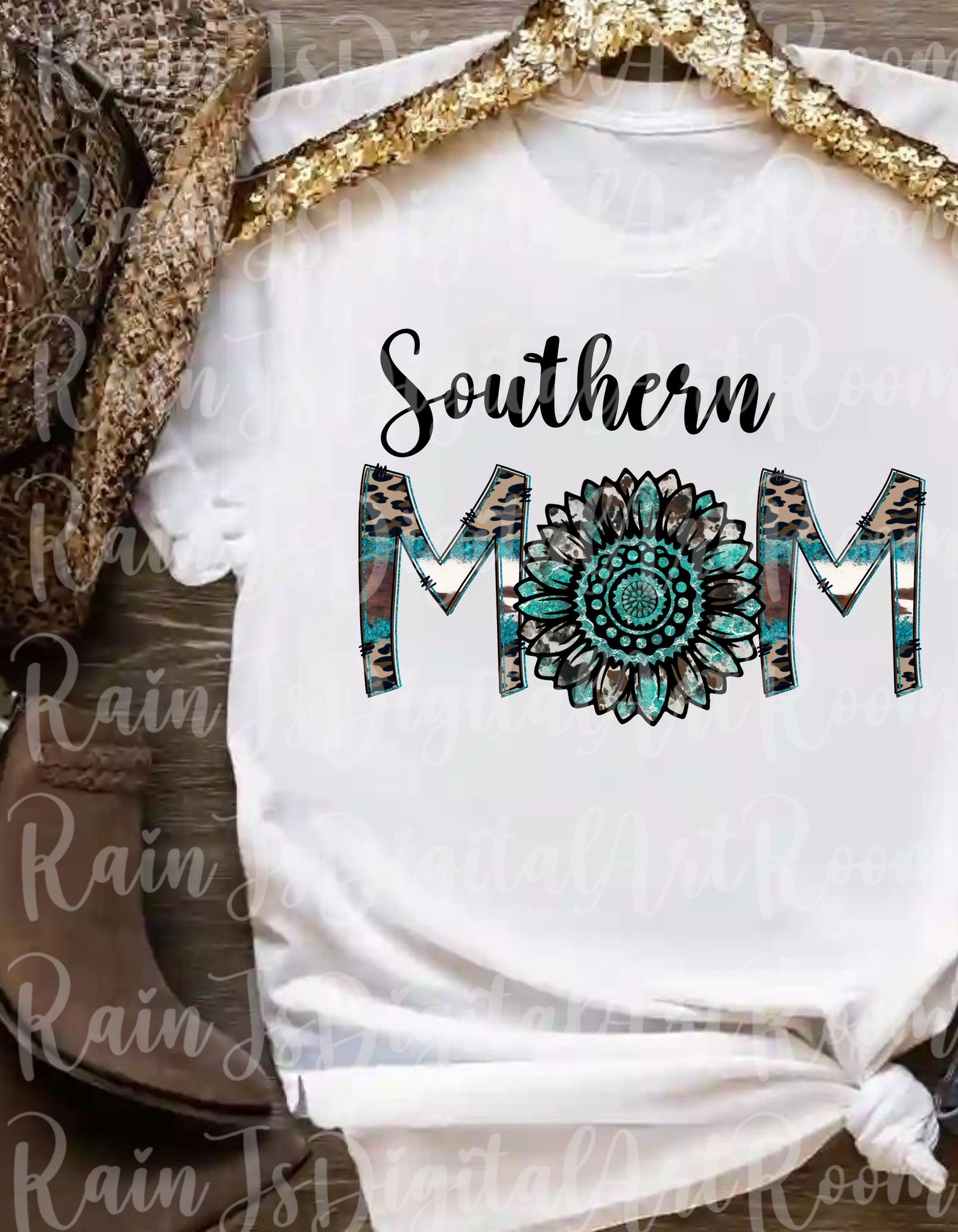 Southern Mom, Digital Sublimation Design, for Her, Gift, T-shirt Design ...