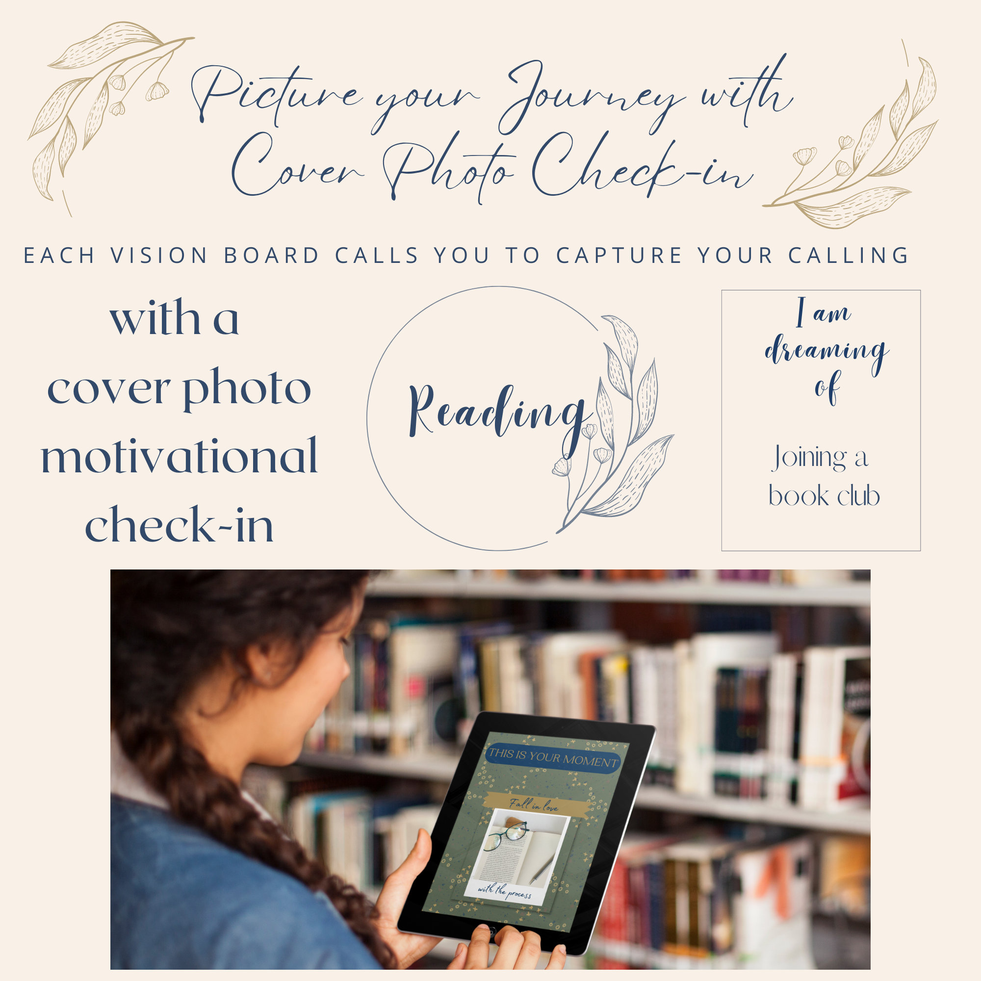 Digital Vision Board | Goal Setting for Ipad, Goodnotes, Notability ...