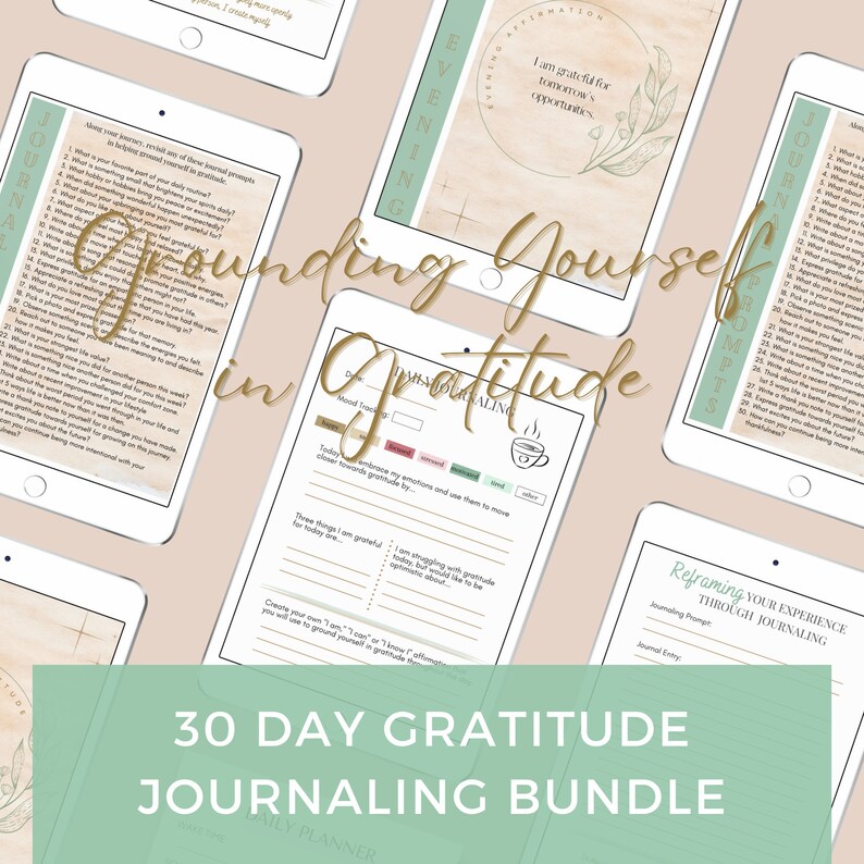 Grounding Yourself in Gratitude | Digital Journal | Daily Gratitude for ...