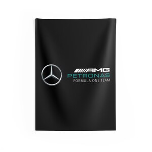 Mercedes Formula One F1 Indoor Racing Flag Wall Banner Mercedes Racing ...