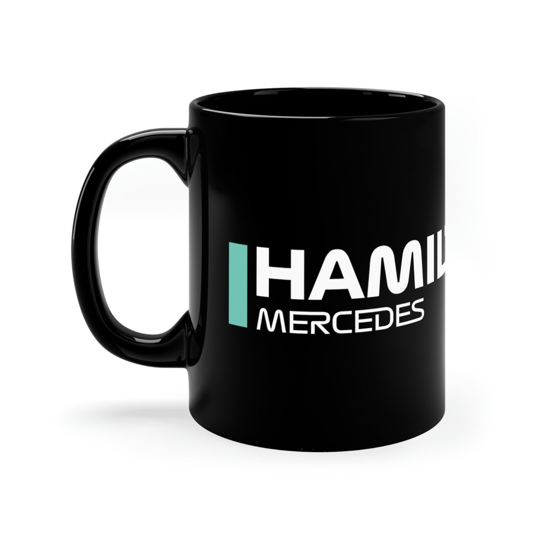 Lewis Hamilton Formula 1 Coffee Mug Formula One Coffee Mug Black F1 ...