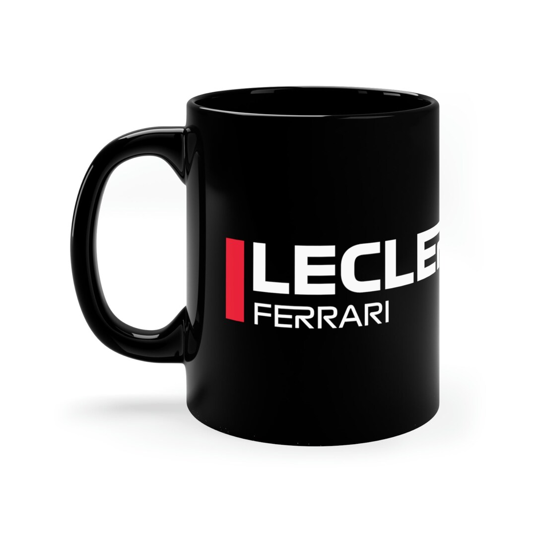 Charles Leclerc Formula 1 Coffee Mug Formula One Coffee Mug Black F1 ...