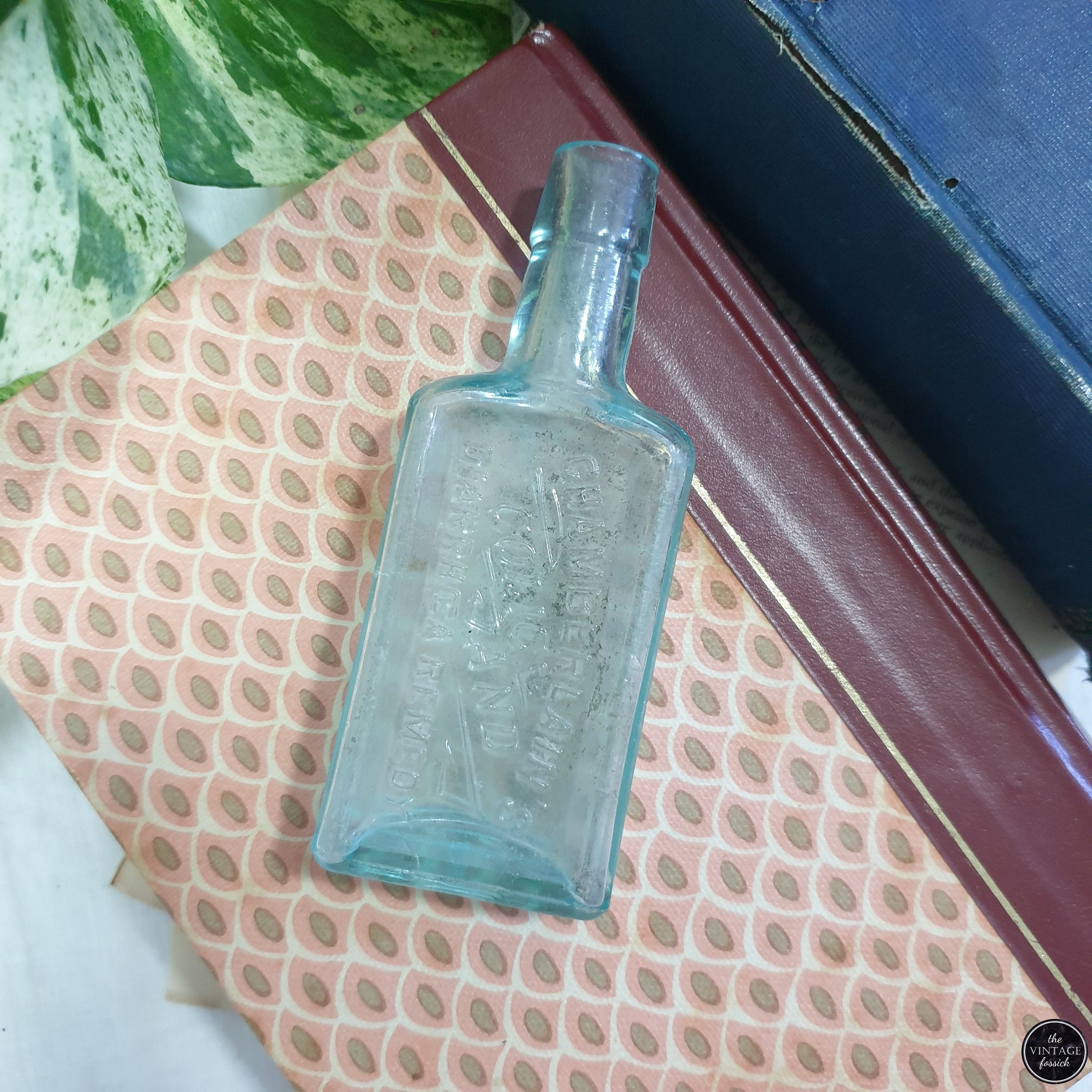 Glass Medicine Bottle CHAMBERLAIN'S COLIC REMEDY - Etsy Australia