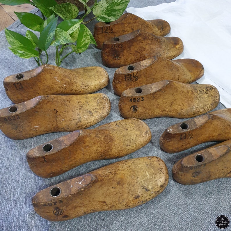 Wooden Shoe Lasts | Pair (children's Sizes) - Etsy Australia