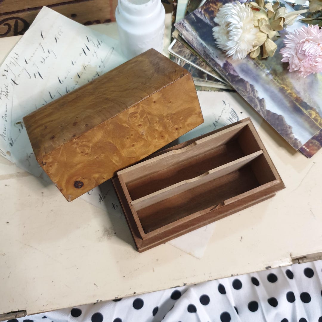 Wooden Compartment Box - Etsy Australia