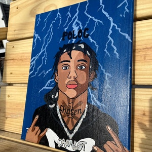 Polo G Acrylic Painting - Etsy